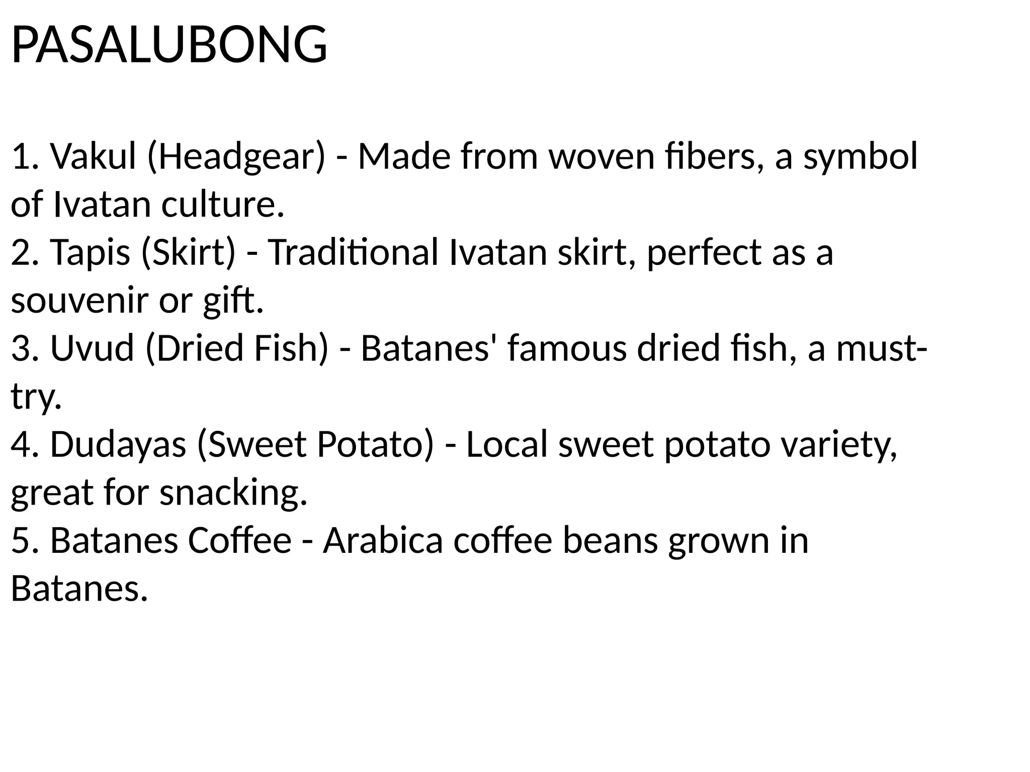 BATANES presentation of province tour.pptx