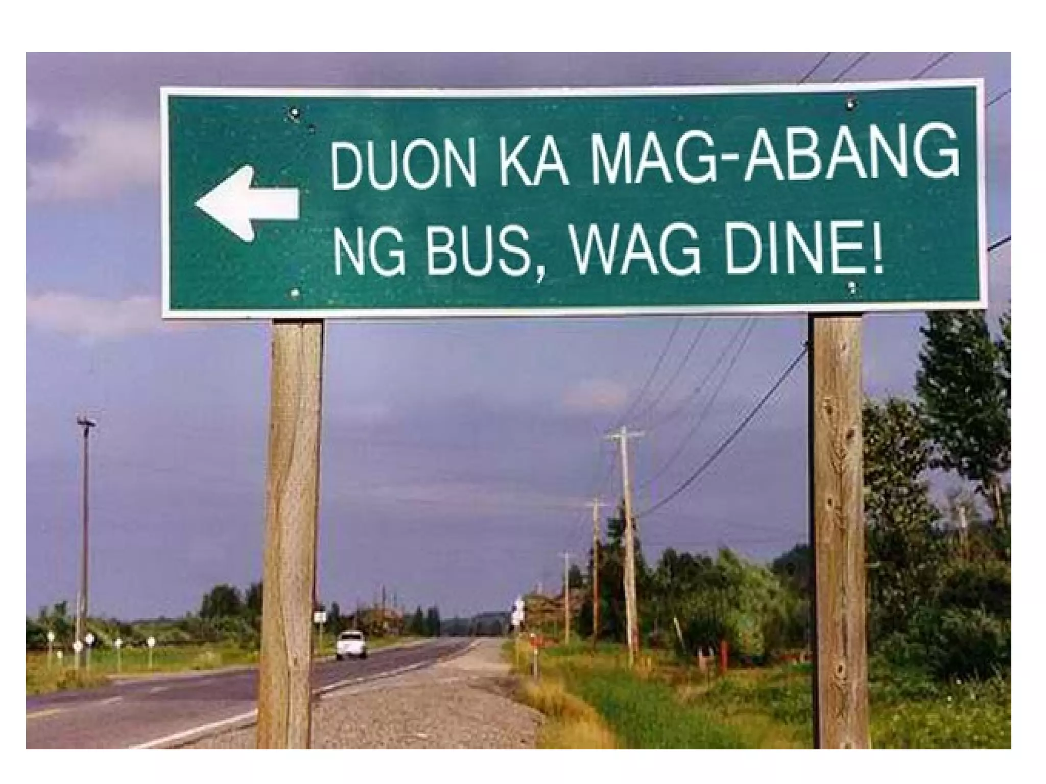 Batangas Road Signs | PPT