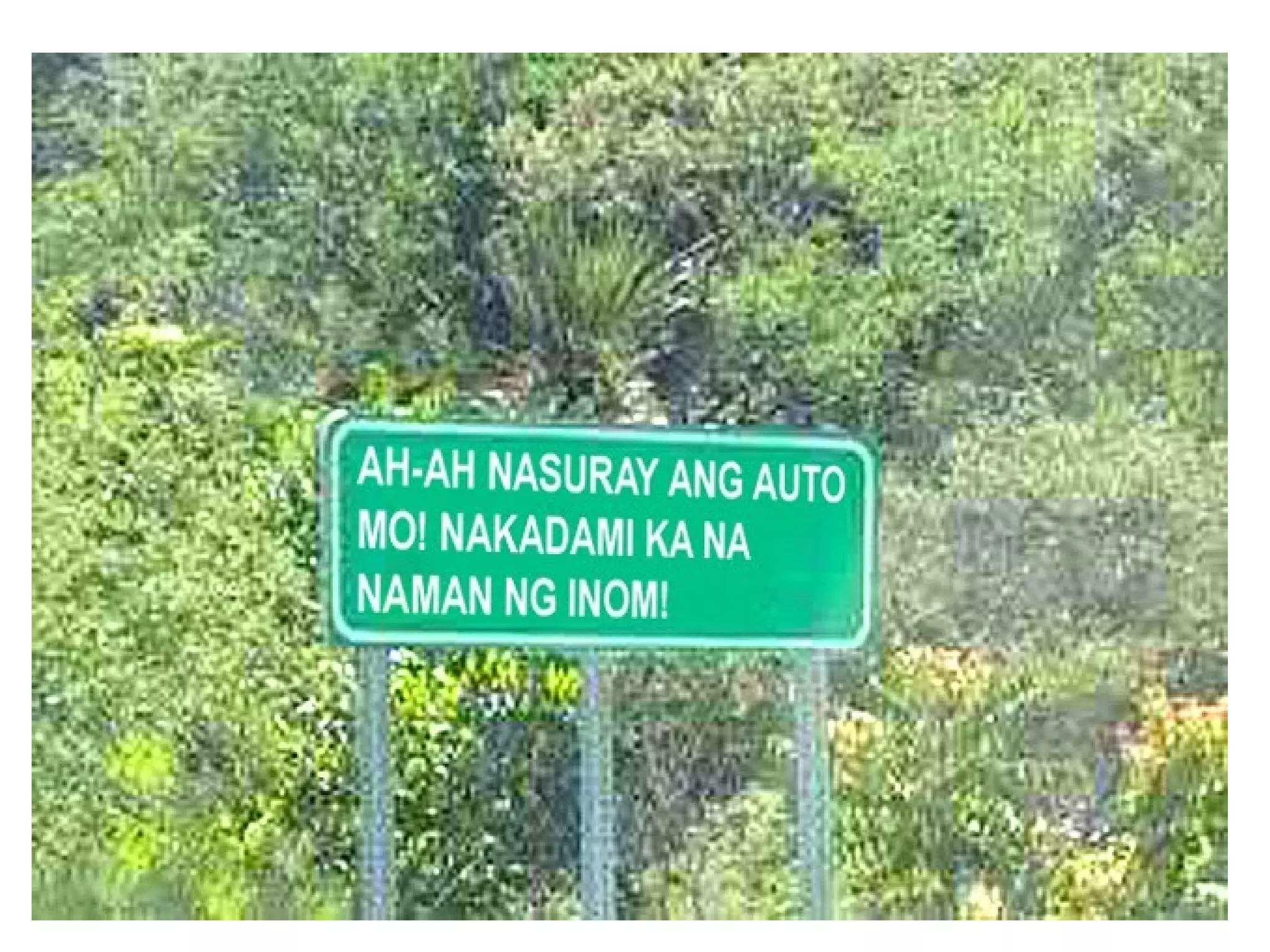 Batangas Road Signs | PPS | Christianity | Religion & Spirituality