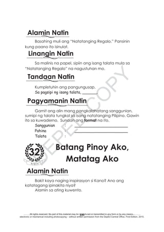 Batang Pinoy Ako 3. Yunit 4 Kagamitan ng Mag-aaral sa Filipino.pdf