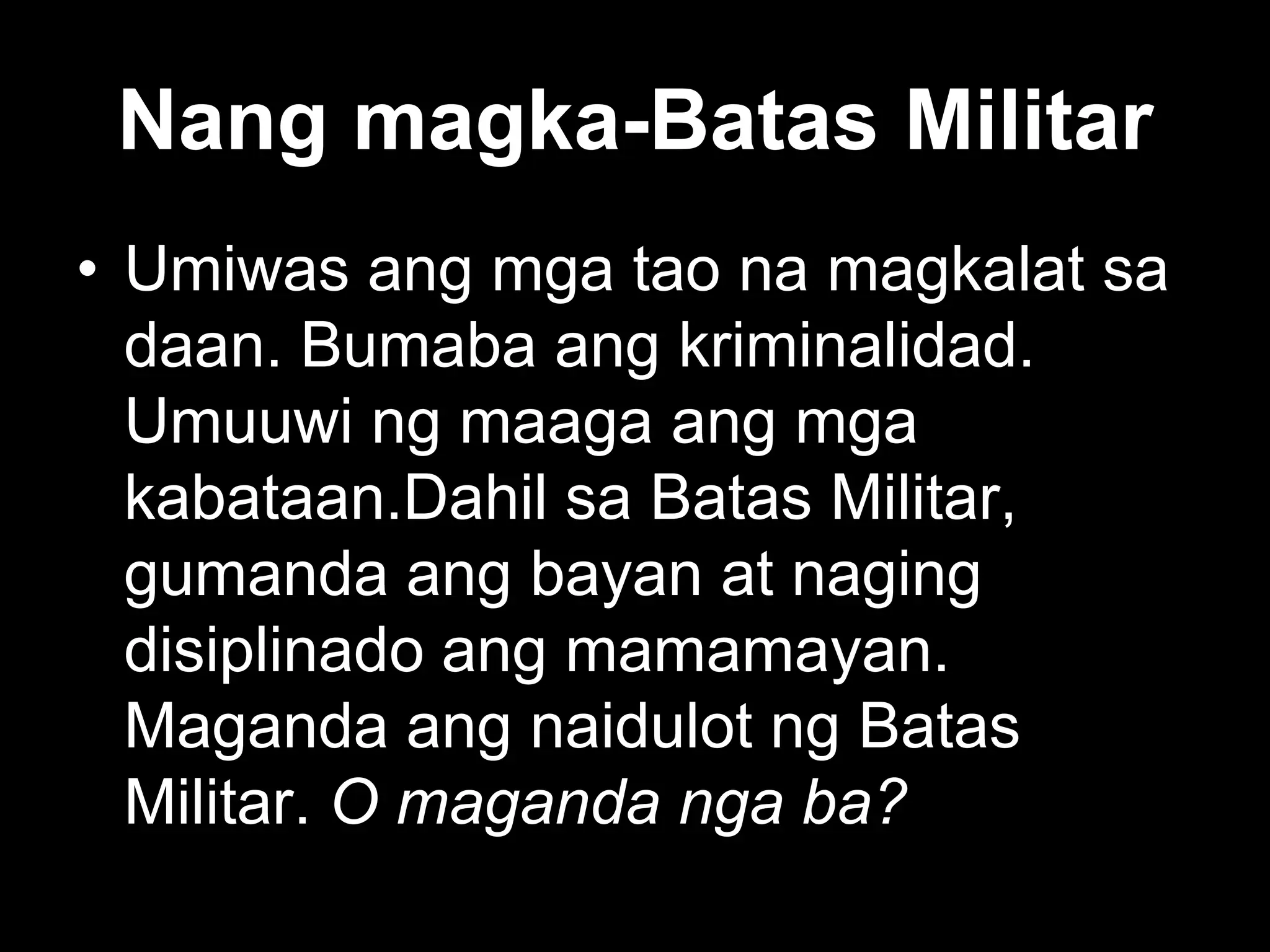 Ang Batas Militar ng Rehimeng Marcos.ppt