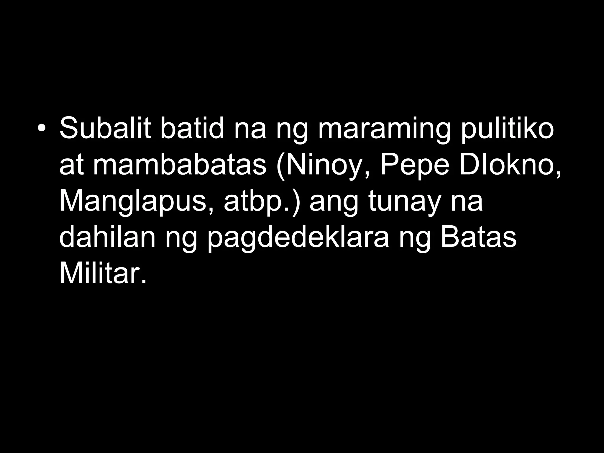 Ang Batas Militar ng Rehimeng Marcos.ppt