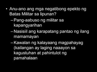 Ang Batas Militar ng Rehimeng Marcos.ppt