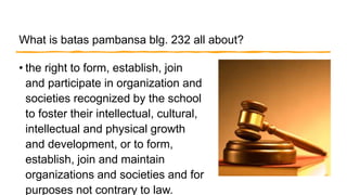 Batas pambansa blg. 232 | PPTX