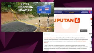 Batas wilayah indonesia (Geografi XI SMA) | PPTX