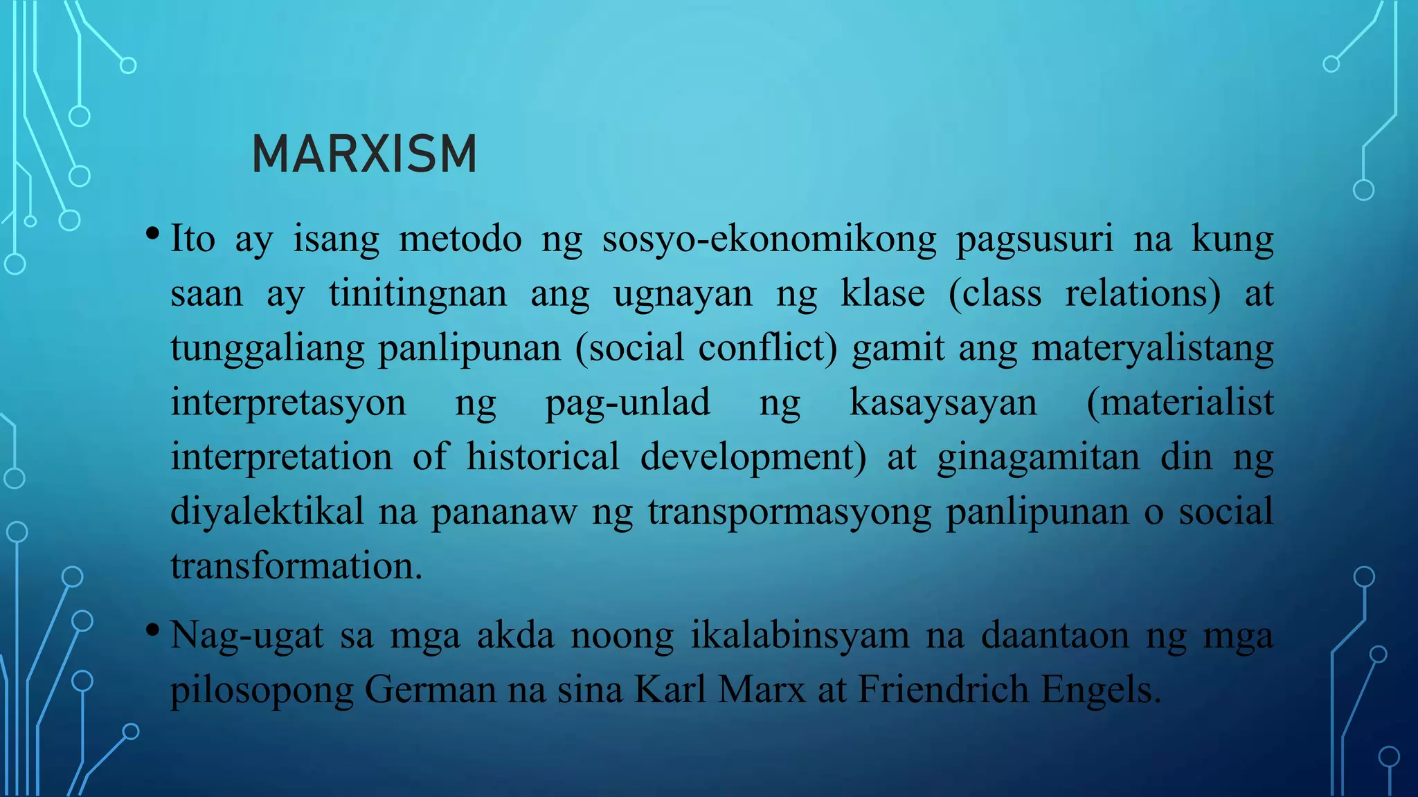 Batayang Kaalaman sa Mga Teorya sa Pananaliksik na Akma o Buhat sa ...