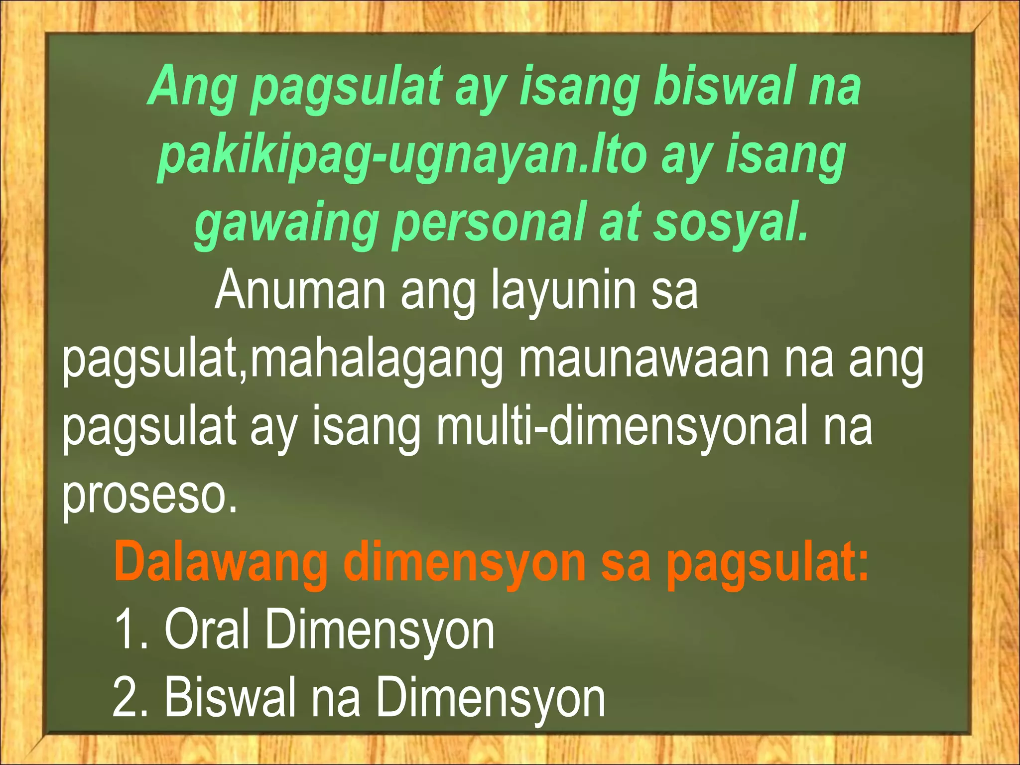 Batayang Kaalaman sa Pagsulat | PPT