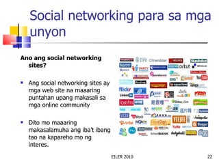 Batayang Pagsasanay Sa Paggamit Ng Internet | PPT