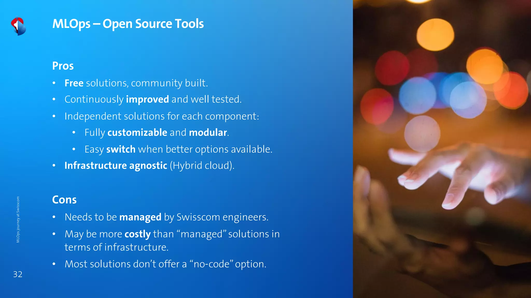 MLOps journey at Swisscom: AI Use Cases, Architecture and Future Vision ...
