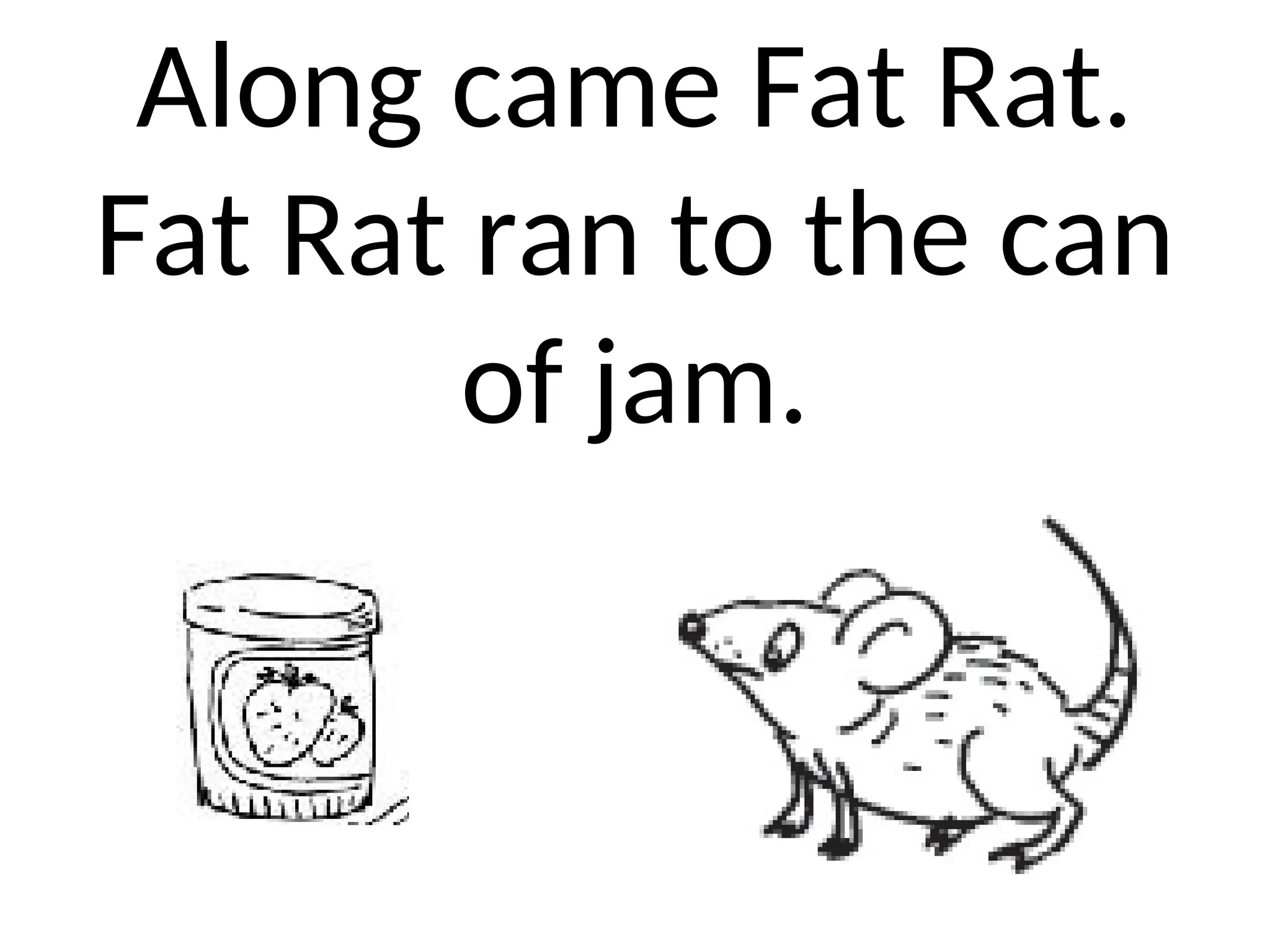 Bat Cat and Fat Rat, a story for children | PPT