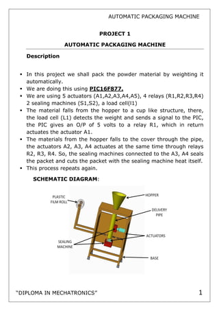 Automatic Packaging Machine | PDF