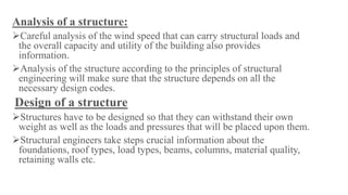 PLANNING AND ANALYSIS OF A COMMERCIAL BUILDING | PPT