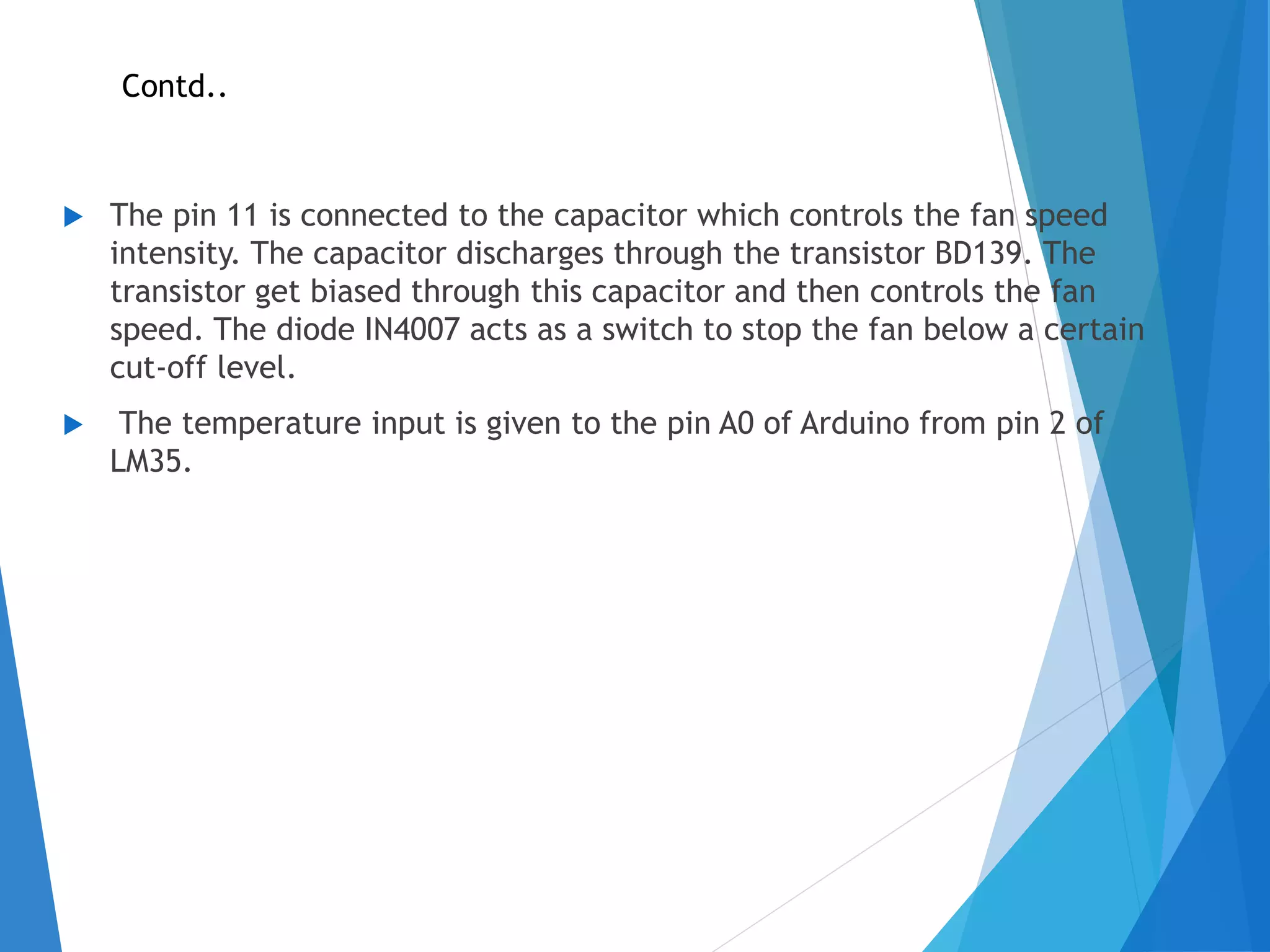 Batch 12(temperature based fan speed control & monitor) | PPT