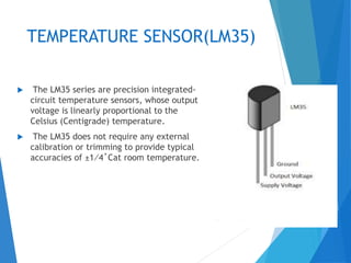 Batch 12(temperature based fan speed control & monitor) | PPT