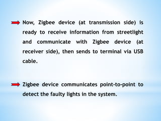 Zigbee Based Solar Light System By Using LDR | PPT
