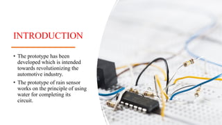 RAIN SENSING AUTOMATIC CAR WIPER BY GADDAM SANJAY | PDF