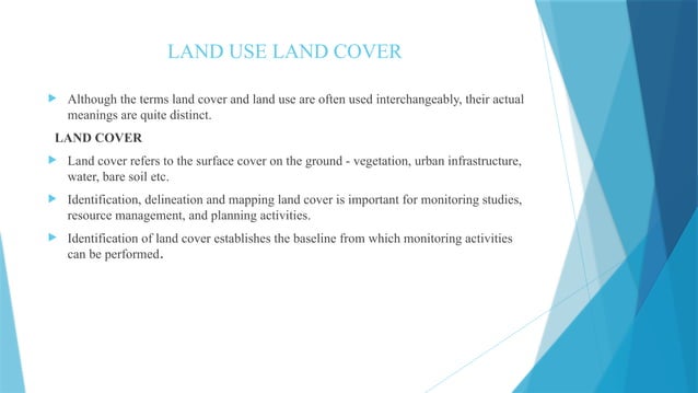 applicaation of land use and land cover mapping.pptx
