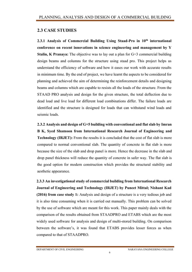 PLANNING AND ANALYSIS OF COMMERCIAL BUILDING PROJECT REPORT.pdf