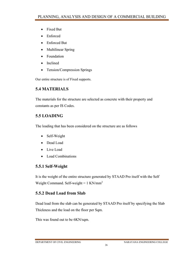 PLANNING AND ANALYSIS OF COMMERCIAL BUILDING PROJECT REPORT.pdf