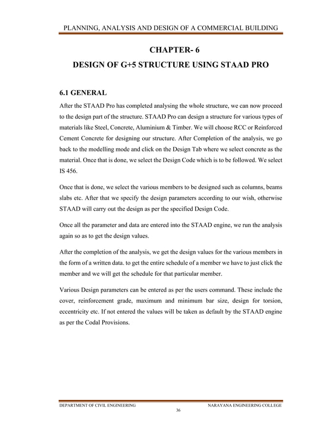 PLANNING AND ANALYSIS OF COMMERCIAL BUILDING PROJECT REPORT.pdf