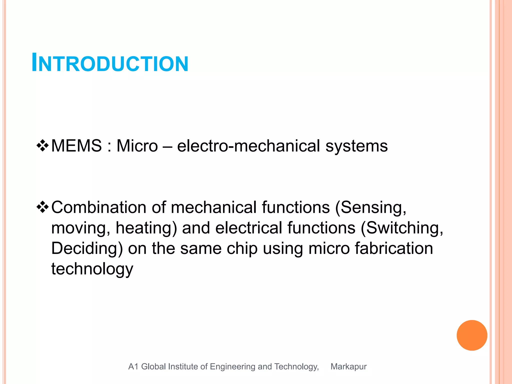 MOTION OPERATED SCROLLING DISPLAY FOR LED PANEL USING MEMS TECHNOLOGY ...