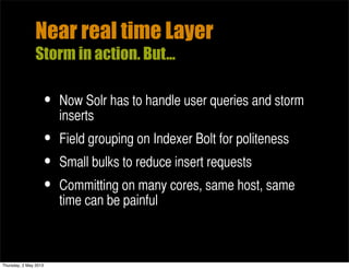 Batch Indexing & Near Real Time, keeping things fast | PPT
