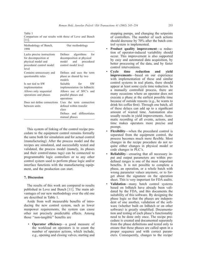 Batch control system project for a pharmaceutical plant | PDF | Computer Software and ...