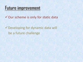 Data Integrity proofs in cloud storage | PPT