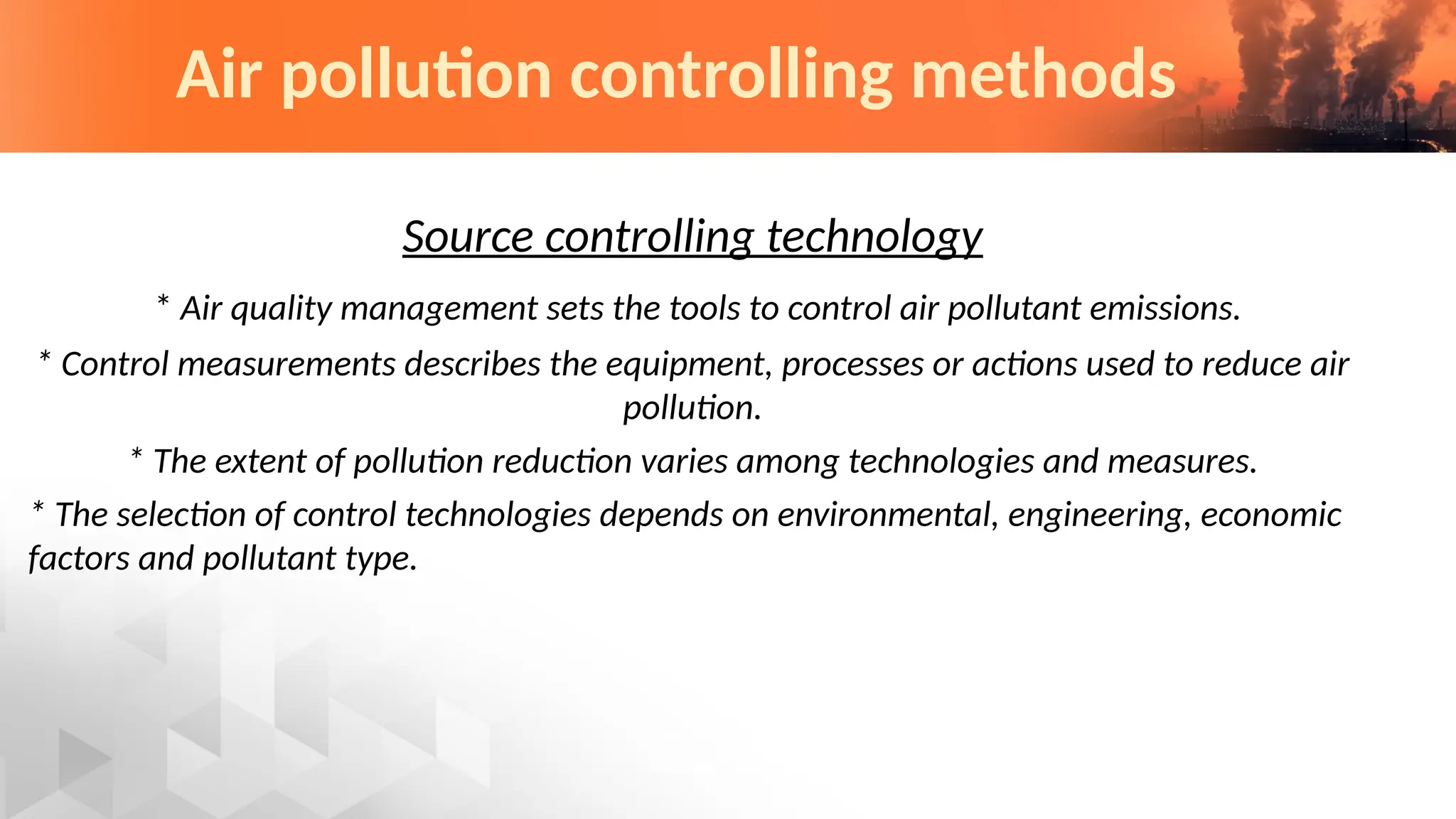 air pollution control methods in industries.pptx