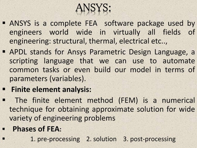 modeling and analysis of subsea pipeline by fem | PPTX | Civil Engineering Industry | Industries
