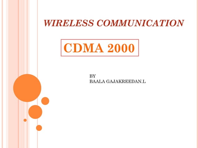 Wireless Communication | PPT