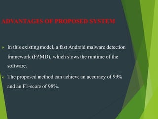 Android Malware | PPTX