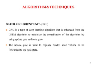 Detection of Android Malware using recurrent neural network | PPT