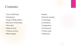 Project on fake currency recognition using image processing ppt final ...