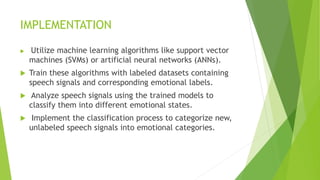 BATCH 14 (2).pptx ser emotional speech recoinagation | PPT