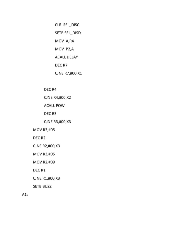 Design of Microwave oven using 8051 micro controller | PDF | Computing | Technology & Computing