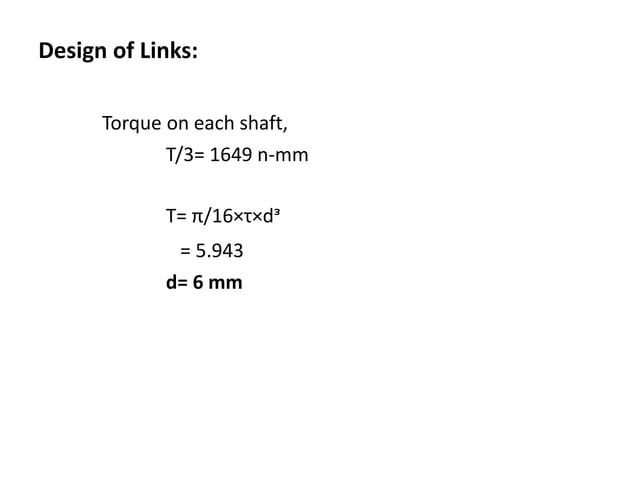 Gearless angular power transmission system | PPTX
