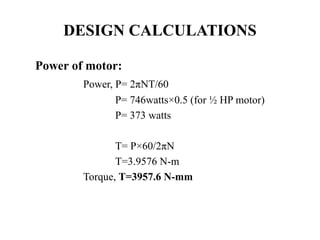 Gearless angular power transmission system | PPTX