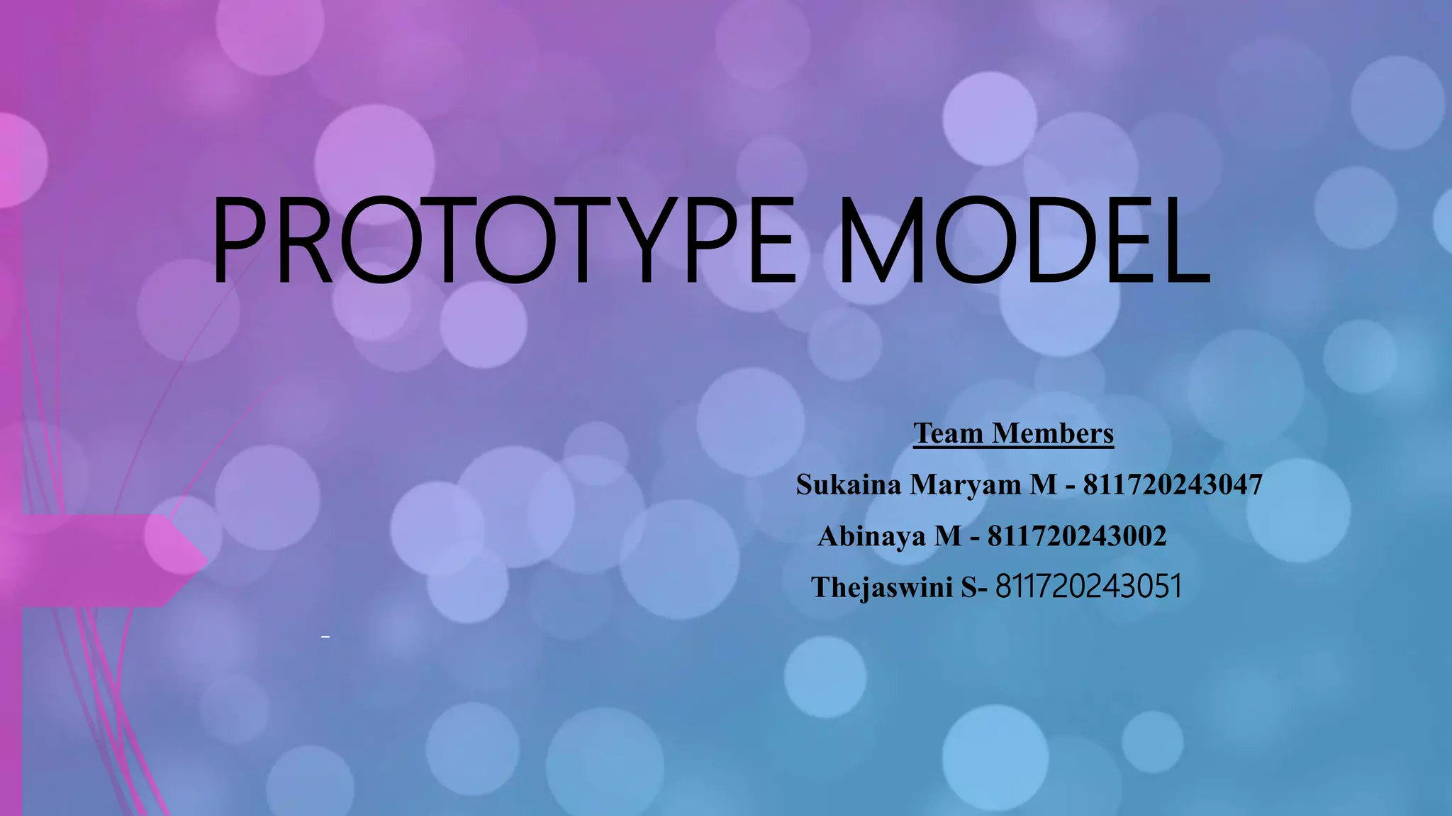 PROTOTYPE MODEL | PPT