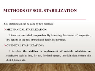 Stabilisation of clay subgrade using sawdust Ash and concrete debris | PPTX