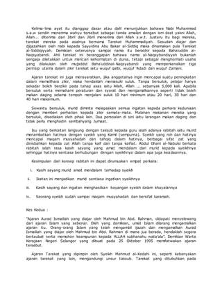 fanatik dan taksub kepada guru | DOCX