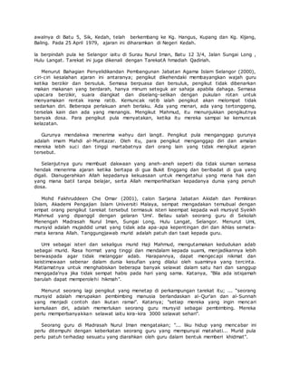 fanatik dan taksub kepada guru | DOCX