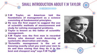 F.w Taylor's principles of scientific management.pptx