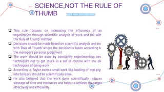 F.w Taylor's principles of scientific management.pptx