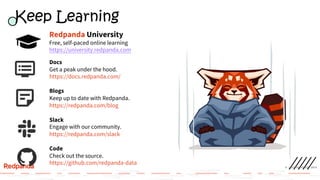 Building Real-Time Data Pipelines: Stream & Batch Processing workshop Slide | PDF