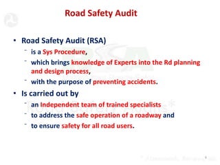 ROAD SAFETY AUDIT | PPT