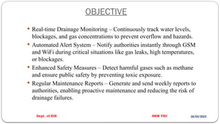 Batch 3 Smart drainage system using iot | PPT