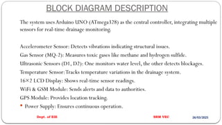 Batch 3 Smart drainage system using iot | PPT