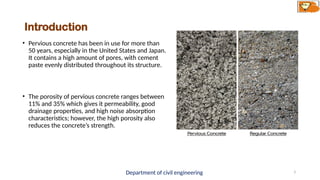 INFLUENCE OF AGGREGATE TYPE AND SIZE PROPERTIES OF PERMEABLE CONCRETE ...