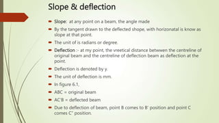 photograaph of structural members having excessive deflection. | PPT